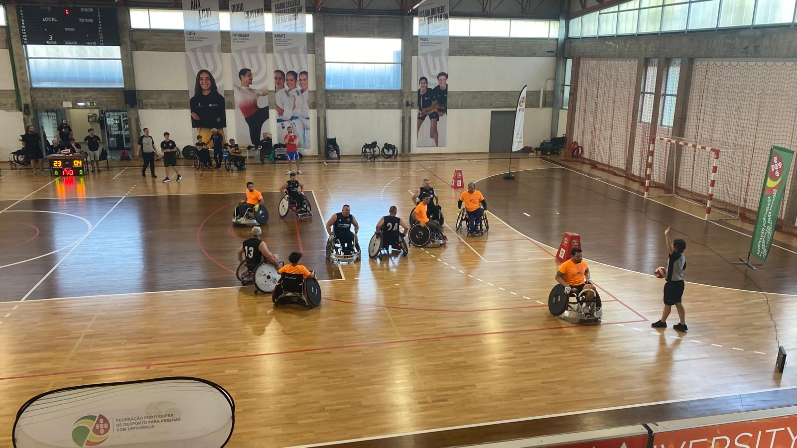 1.ª Jornada do Campeonato de Verão de Rugby em Cadeira de Rodas 2026 - FPDD